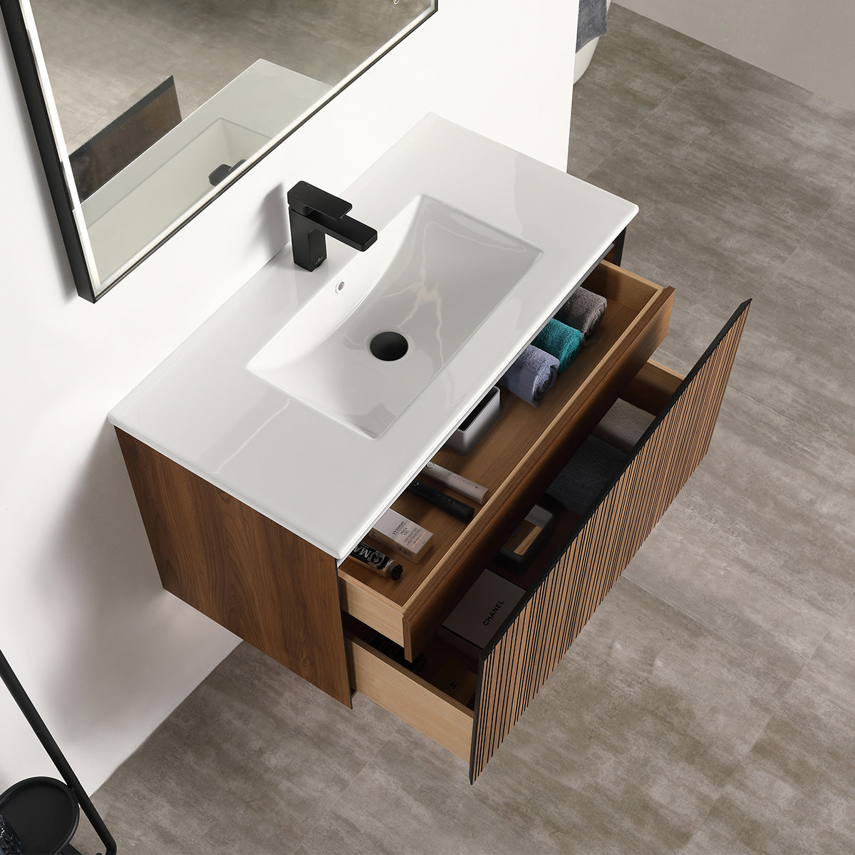 Harlow LED Floating Vanity (24"-72") – O&N Floating Vanity