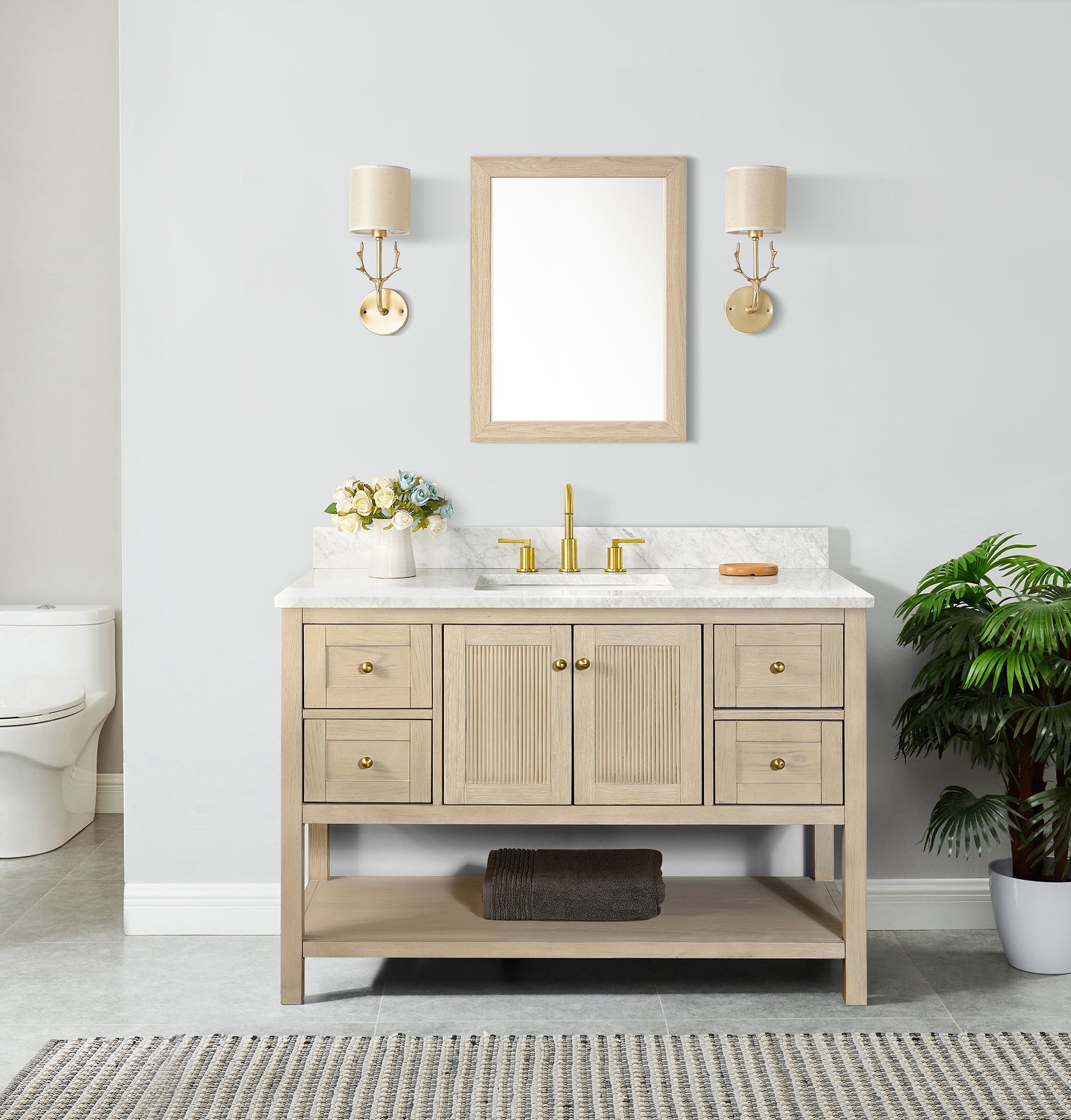 Chivery Modern Vanity (30"-61") – O&N Floating Vanity