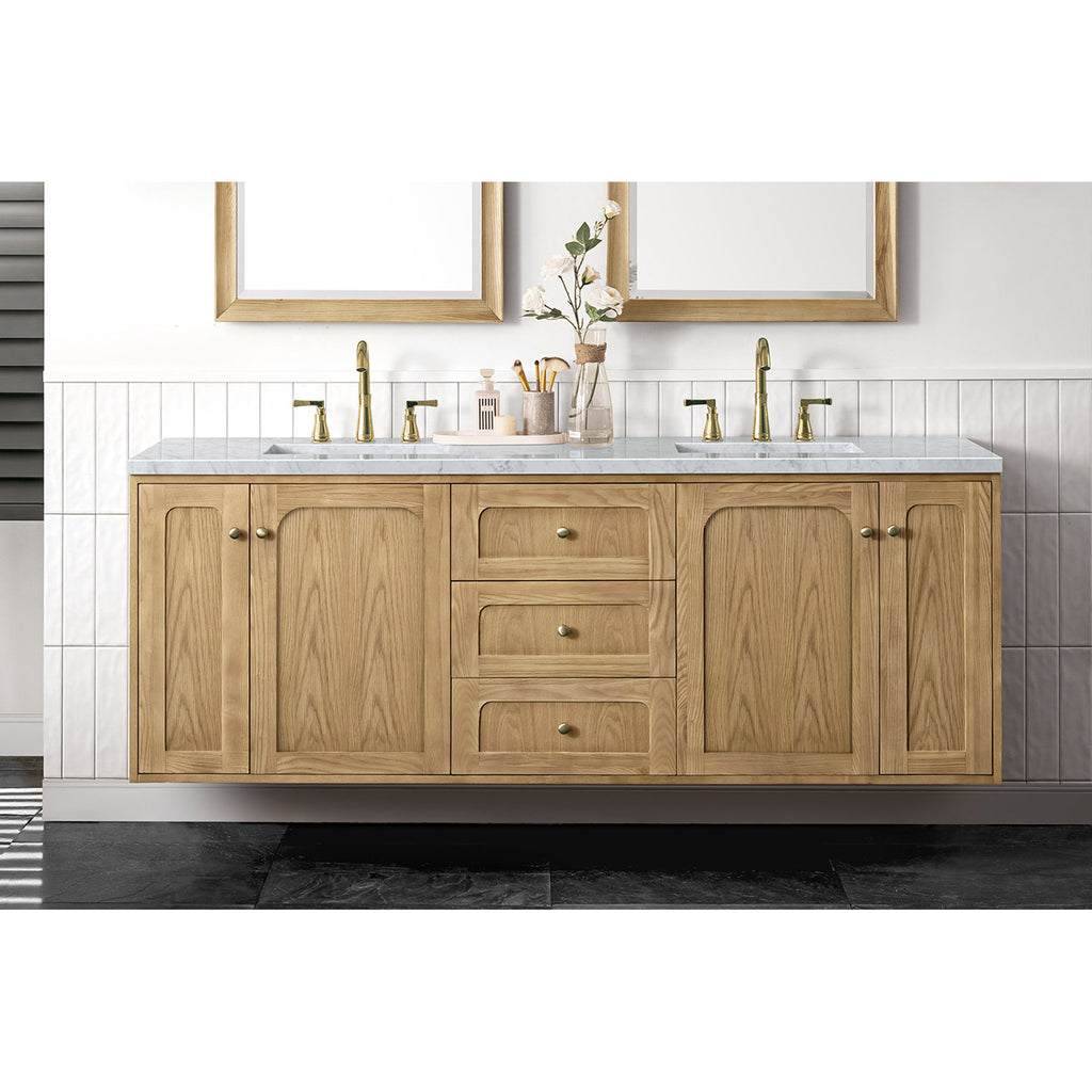 Essen Mid-Century Bathroom Vanity (30"-72") – O&N Floating Vanity