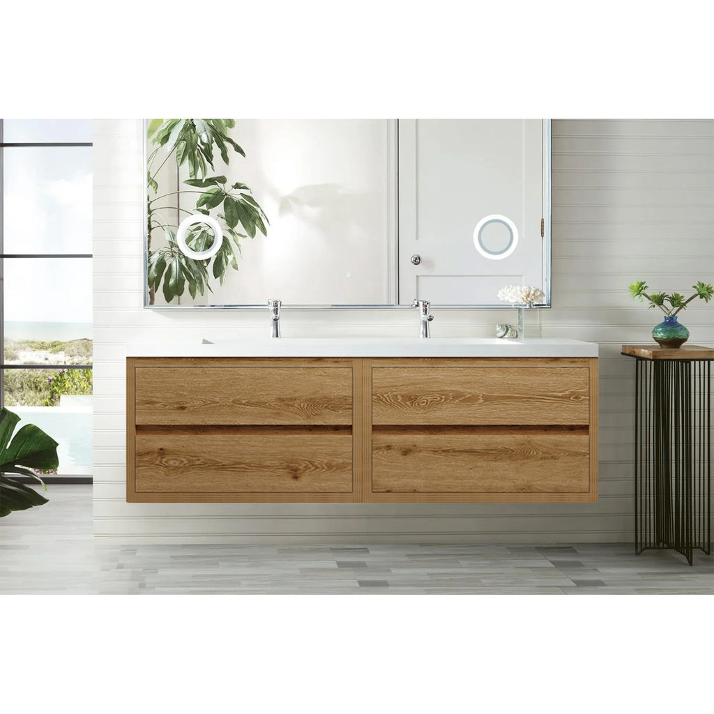 Saggia Floating Vanity (Latest Model) - 2nd Generation (24"-84") – O&N ...