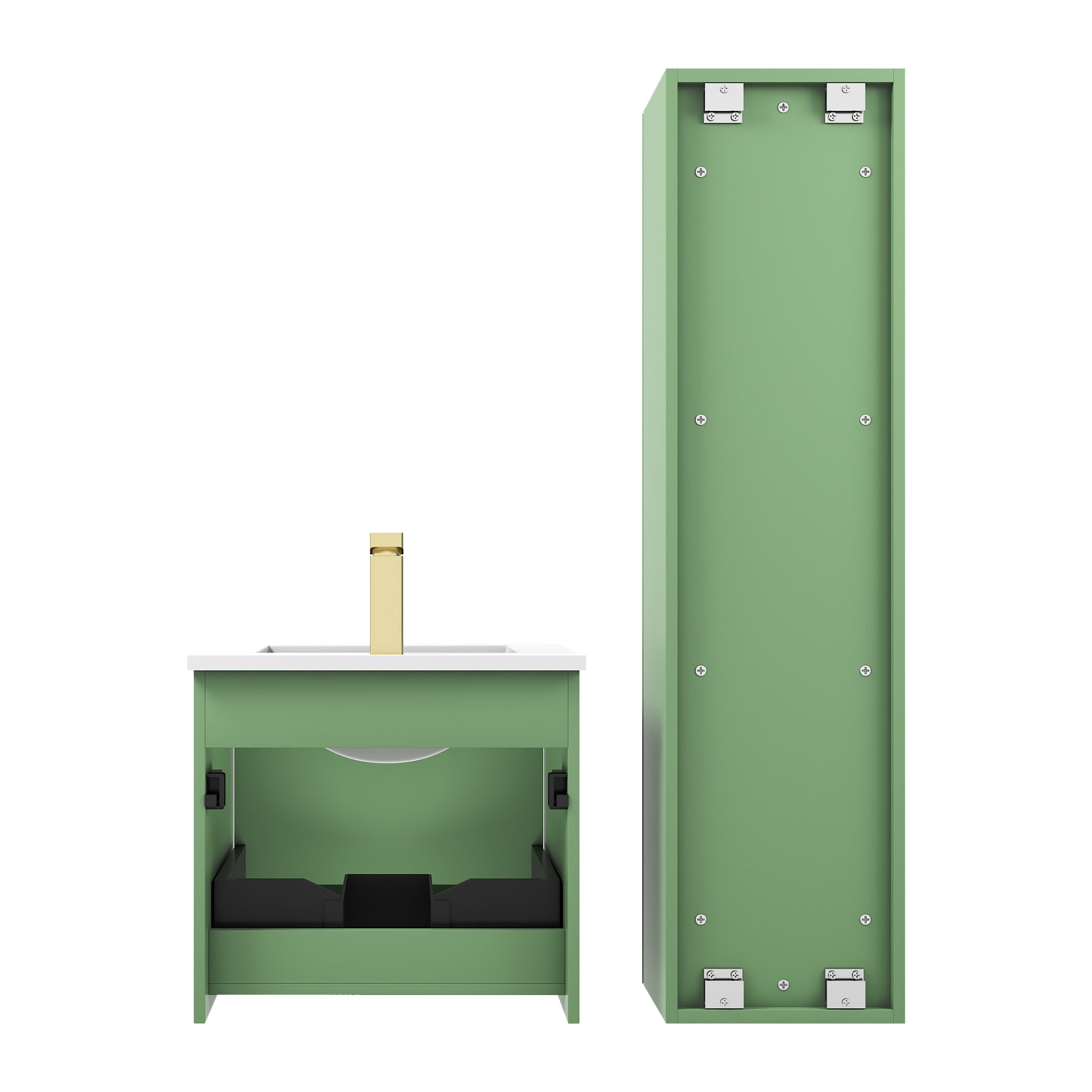 Chiara Floating Vanity - Fluted (20"-72") – O&N Floating Vanity