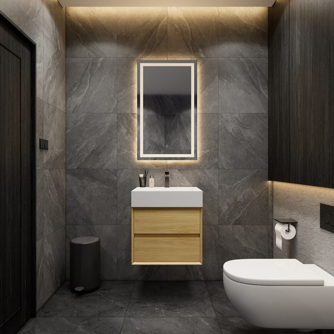 Maslow Floating Vanity (24"-104") – O&N Floating Vanity