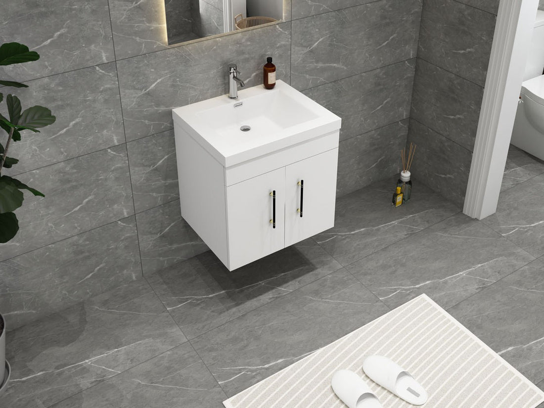 Belgian Floating Vanity (24"-84") – O&N Floating Vanity