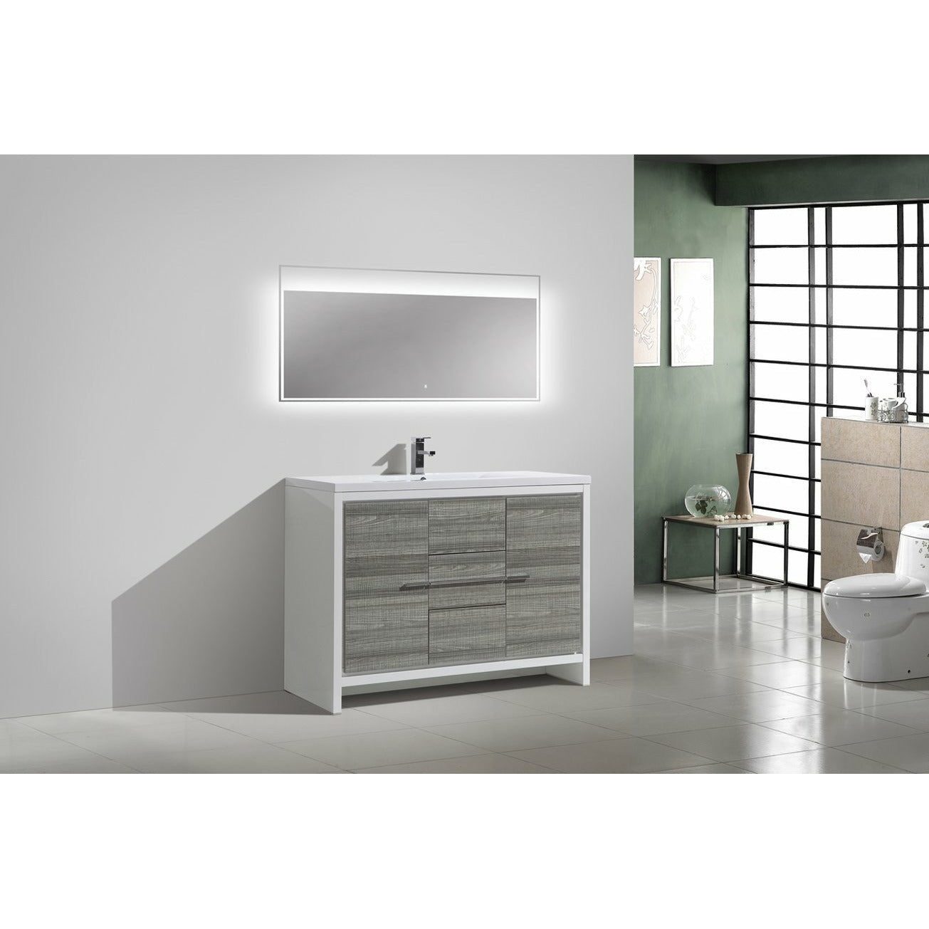 Machinto Luxury Vanity (24"-84") – O&N Floating Vanity