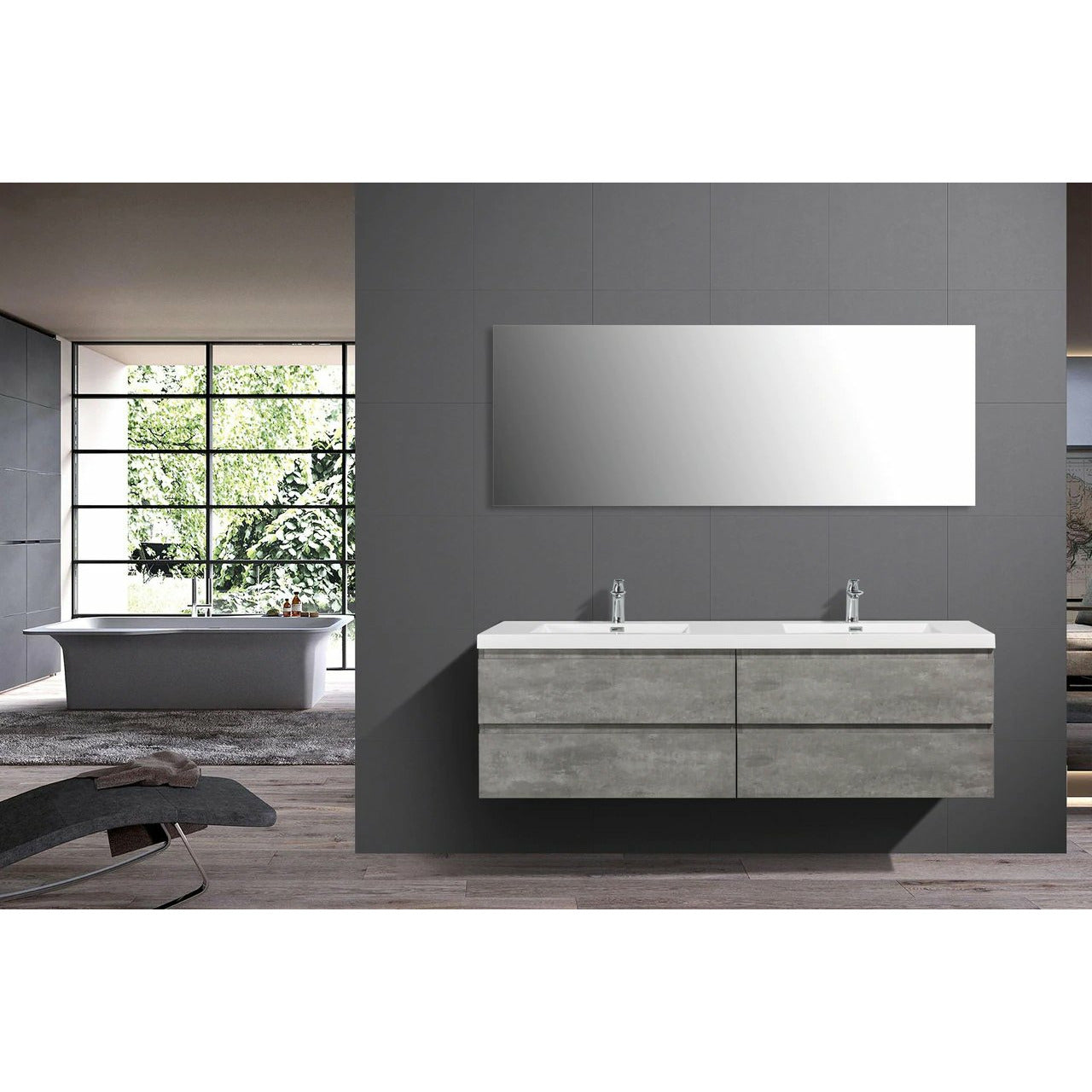 Monterey Floating Bathroom Vanity – O&N Floating Vanity