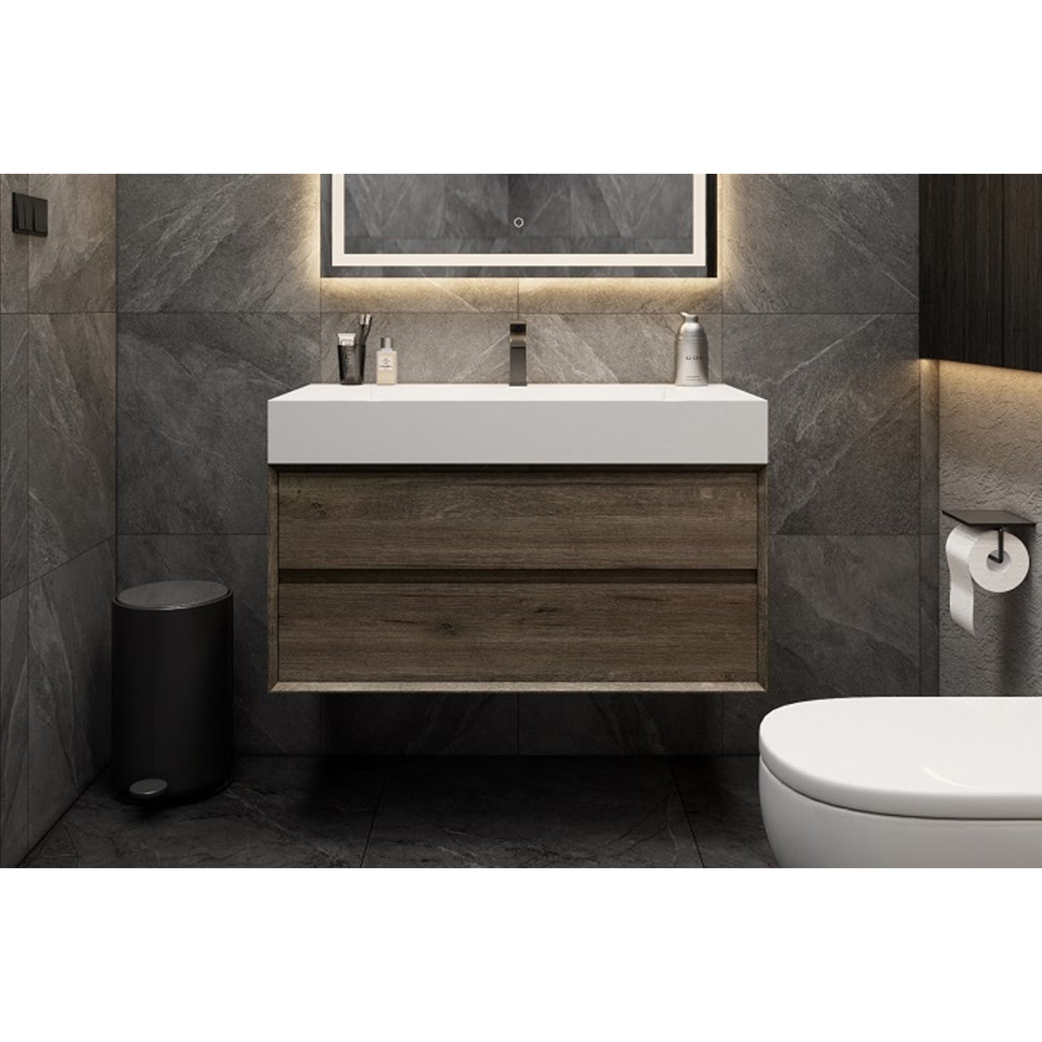 Maslow Floating Vanity (24"-104") – O&N Floating Vanity